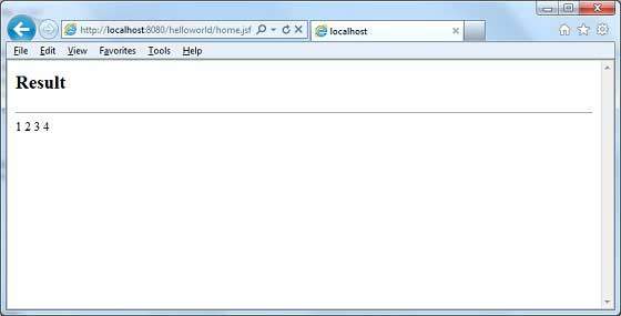 JSF - h:selectManyCheckbox | JSF 教程