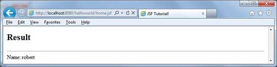 JSF f:validateLength | JSF 教程