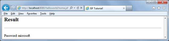 JSF f:validateRegex | JSF 教程