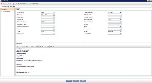 Hp-QC 测试执行 | Hp-QC 教程