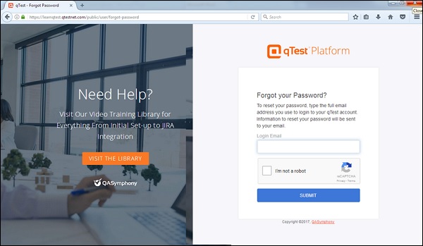 qTest - 登录 | qTest 教程