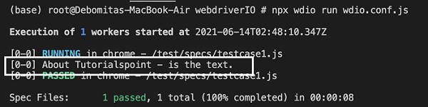 WebdriverIO - Xpath 定位器 | WebdriverIO 教程